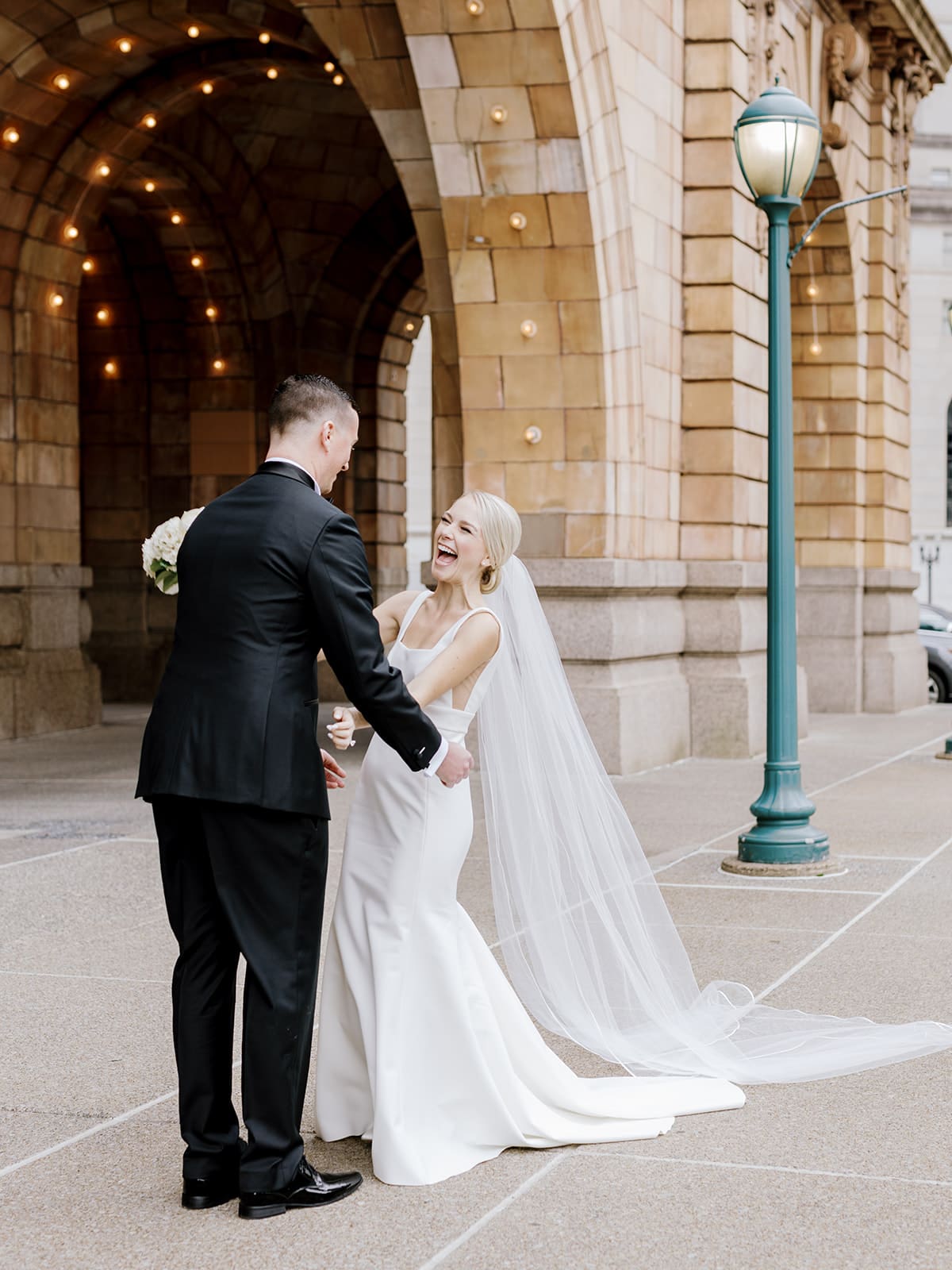 Timeless Winter Wedding at The Pennsylvanian - Lauren Renee