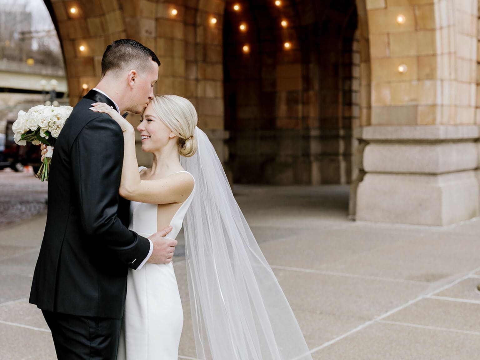 Timeless Winter Wedding at The Pennsylvanian - Lauren Renee